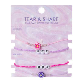 tear & share friendship bracelets 4-pack | Five Below