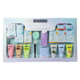 freeman® scrub + glow ultimate face + body kit 20-piece | Five Below