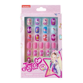 jojo siwa™ press-on nails set 24-piece | Five Below