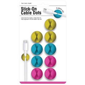 stick-on cable dots organizers 9-count | Five Below