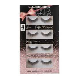 l.a. colors eyelash set 4-pack | Five Below