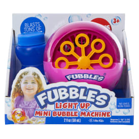 fubbles® light up mini bubble machine | Five Below