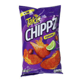 Takis Chippz Fuego Hot Chili Pepper & Lime potato chips 8oz | Five Below
