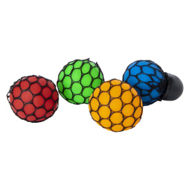 mini squishy mesh balls 4-count | Five Below