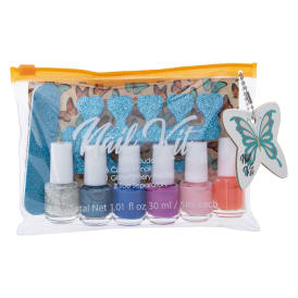 nail kit with nail polish & accessories 10-piece | Five Below