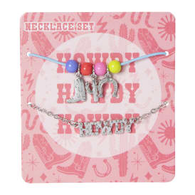 howdy necklace set 2-count | Five Below