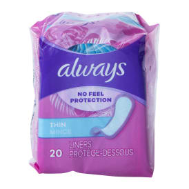 always® thin liners 20-count | Five Below