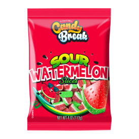 candy break sour watermelon slices 4oz | Five Below