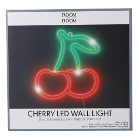 cherry LED neon light 8.5in x 7.25in | Five Below