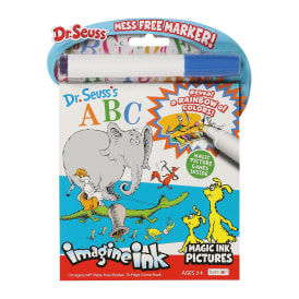 dr. seuss's ABC imagine ink® magic ink pictures mess-free coloring book ...