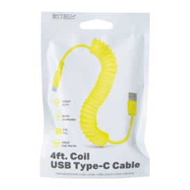 4ft USB Type-C coil cable | Five Below