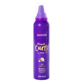aussie miracle curls mousse with coconut oil 6oz | Five Below