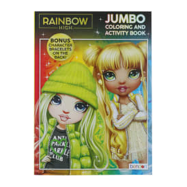 rainbow high© jumbo coloring & activity book | Five Below