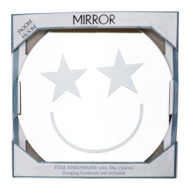 painted wall mirror 12in | Five Below