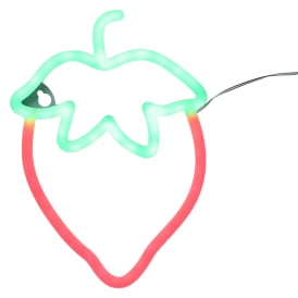 strawberry LED wall light 8.47in x 7.2in | Five Below
