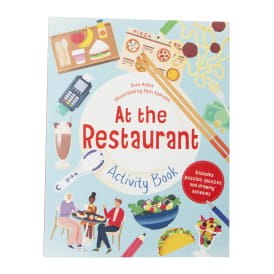 at the restaurant activity book by alice hobbs | Five Below