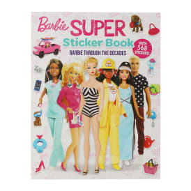 barbie™ super sticker book with 568 stickers | Five Below