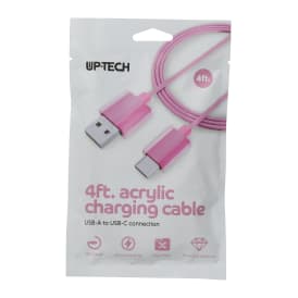 4ft acrylic USB Type-C cable | Five Below