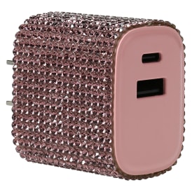 USB-A & USB-C bling dual wall charger 3.1 amp | Five Below