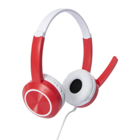 soundbud kid-safe wired headphones with boom mic | Five Below