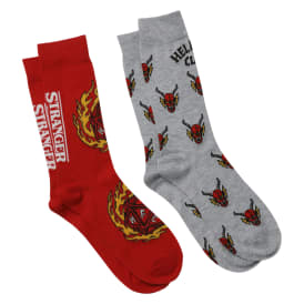 stranger things™ mens crew socks 2-pack | Five Below