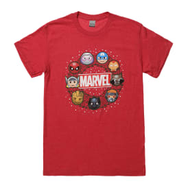 Marvel kawaii faces graphic tee | Five Below