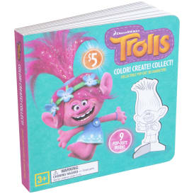 Trolls Coloring & Pop-Out Book | Five Below
