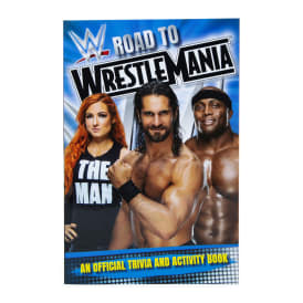 Wwe® Road To Wrestlemania® Trivia & Activity Book W/ Bonus Stickers ...