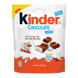 kinder® chocolate mini bars with creamy milk filling 4.2oz | Five Below