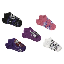 Disney Tim Burton's The Nightmare Before Christmas ladies low-cut socks ...