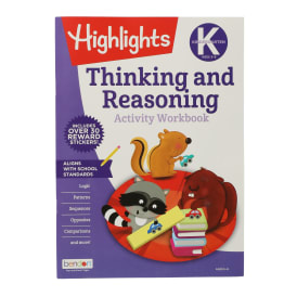 highlights® kindergarten thinking & reasoning activity workbook | Five ...