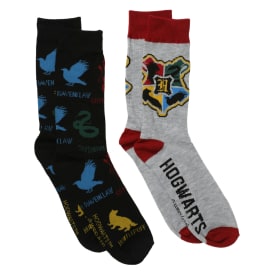 harry potter™ houses mens crew socks 2-pack | Five Below