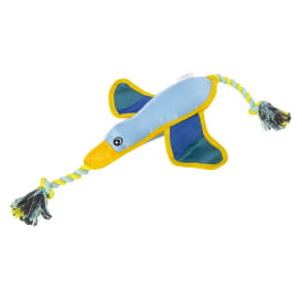 tough duck dog toy with rope | Five Below