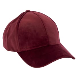 red velour baseball cap | Five Below