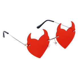 ladies devil heart sunglasses | Five Below