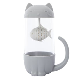 cute animal tea infuser cup 9.47oz | Five Below