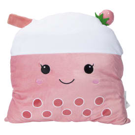 kawaii bubble tea throw pillow 14in | Five Below