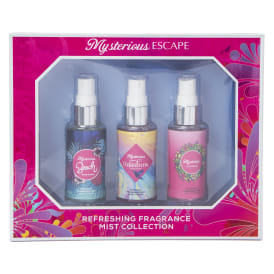 Mysterious Escape Refreshing Fragrance Mist Collection 3-Piece Set ...