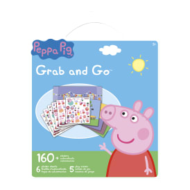 Peppa Pig™ Grab And Go™ Sticker & Play Scene Kit | Five Below