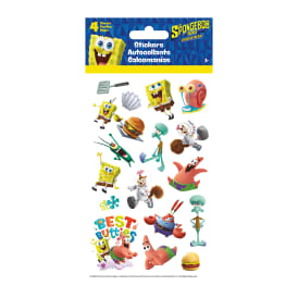 SpongeBob SquarePants™ Stickers 4 Sheets | Five Below