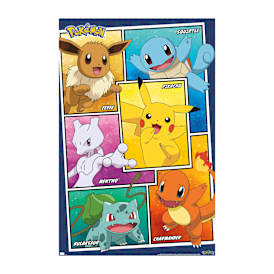 Pokémon Collage Poster 22.3in x 34in | Five Below