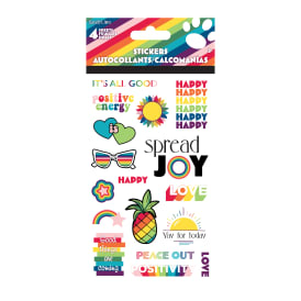 Positivity Stickers 4 Sheets | Five Below