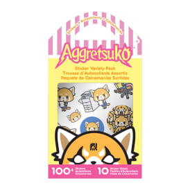 Aggretsuko™ Sticker Variety Pack With 100+ Stickers | Five Below