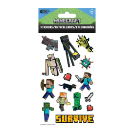 Minecraft™ Stickers 4 Sheets | Five Below