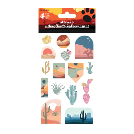 Desert Stickers 4 Sheets | Five Below