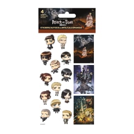 Attack On Titan™ Stickers 4 Sheets | Five Below