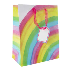 Medium Watercolor Gift Bag 7in x 9in | Five Below