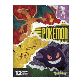 Pokemon™ Poster Book 12-Count | Five Below