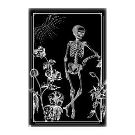 Skeleton In Nature Poster 22.375in x 34in | Five Below