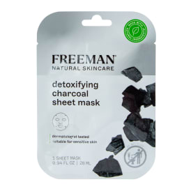 Freeman® Detoxifying Charcoal Sheet Mask 0.94oz | Five Below